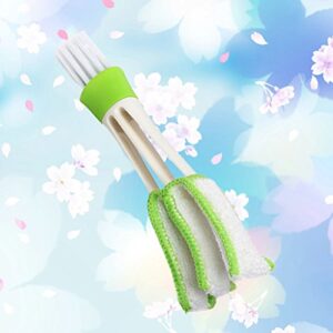 BESPORTBLE Mini Duster Air Vent Blinds Dirt Duster Cleaner Cleaning Brush Dust Brush for Air Conditions Car Air Outlets Car Interior Cleaning Tools Air Conditioning Accessories