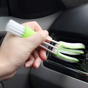 BESPORTBLE Mini Duster Air Vent Blinds Dirt Duster Cleaner Cleaning Brush Dust Brush for Air Conditions Car Air Outlets Car Interior Cleaning Tools Air Conditioning Accessories