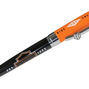 Harley-Davidson Ride Free Black Ink Pen w/Orange Gift Box - Orange HDL-20115