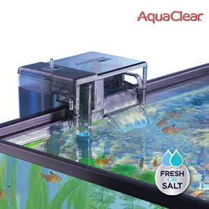 AquaClear 70 Filter Media for Aquariums up to 70 Gallons, 3-Pack Activated Carbon Inserts and 3-Pack Foam Inserts, Replacement Filter Media