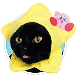 Kitan Club Cat Cap - Pet Hat Blind Box Includes 1 of 5 Cute Styles - Soft, Comfortable - Authentic Japanese Kawaii Design - Animal-Safe Materials, Premium Quality (Kirby)