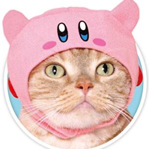 Kitan Club Cat Cap - Pet Hat Blind Box Includes 1 of 5 Cute Styles - Soft, Comfortable - Authentic Japanese Kawaii Design - Animal-Safe Materials, Premium Quality (Kirby)