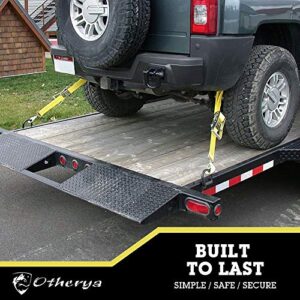 Otherya Compatible with Axle Tie Down Combo Strap -10,000lb Guaranteed Break Strength