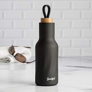 Vacuum-Sealed Stainless Steel Thermal Insulated Water Bottle, Gray