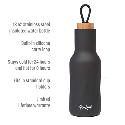 Vacuum-Sealed Stainless Steel Thermal Insulated Water Bottle, Gray