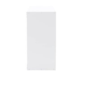 Linon Home Decor Linon Dawes 6 Cabinet White Cubby Storage