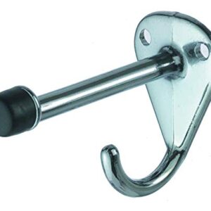 Harris Hardware TP4000-B3 Coat Hook and Bumper Zamac Die Cast