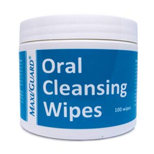 maxi/guard oral cleansing wipes 100ct