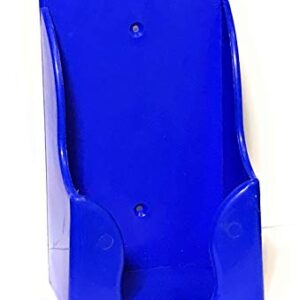 LBH Market Small Plastic 4lb Mineral Salt Block Holder with Fasteners (Blue)