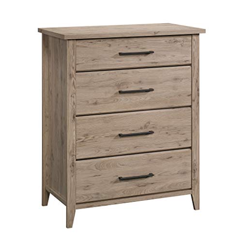 Sauder Summit Station 4-Drawer Chest Laurel Oak Finish