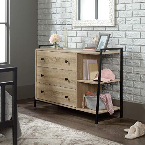 Sauder North Avenue Dresser, L: 42.95" x W: 15.83" x H: 30.0", Charter Oak Finish