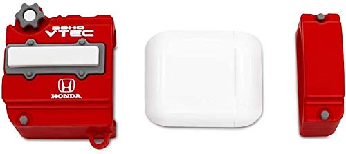 Prime Spot DOHC VTEC Apple Airpods Engine Silicone Case Cover for Protection Fits 1st Gen and 2nd Gen Wireless Charging