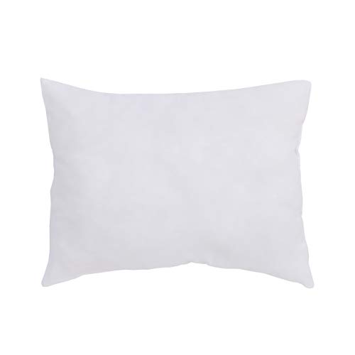 Sumersault Soft White Toddler Travel Pillow 13" x 10" x 4.5" Extra Soft Yet Supportive Perfect for Cars, Airplanes, Strollers or Any Travel