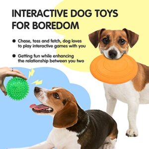 LEGEND SANDY Puppy Chew Toys for Teething, 14 Pack Dog Chew Toys for Small Dog, Dog Toy for Boredom and Stimulating,Pet Toys for Small Breed with Dog Ball,Tug of War Rope Toys Squeaky Plush Toy