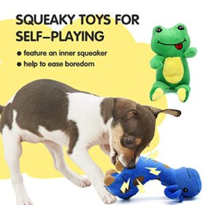 LEGEND SANDY Puppy Chew Toys for Teething, 14 Pack Dog Chew Toys for Small Dog, Dog Toy for Boredom and Stimulating,Pet Toys for Small Breed with Dog Ball,Tug of War Rope Toys Squeaky Plush Toy