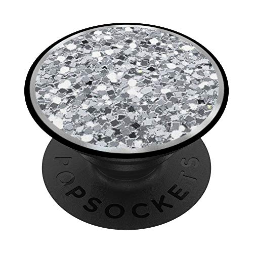 Silver-Color-Picture PopSockets PopGrip: Swappable Grip for Phones & Tablets