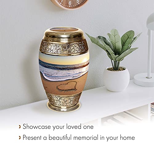 Endless Summer Urn Sunset Urns for Ashes Adult Male Large XL or Small Cremation Urns for Adult Ashes for Burial, Niche or Home Urns for Human Ashes Adult Female