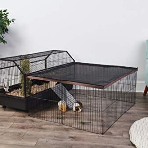 Oxbow Enriched Life Small Animal Playpen - Mesh Cover for Rabbits, Guinea Pigs & Other Small Pets (Extra Large)