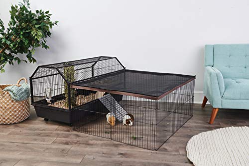 Oxbow Enriched Life Small Animal Playpen - Mesh Cover for Rabbits, Guinea Pigs & Other Small Pets (Extra Large)