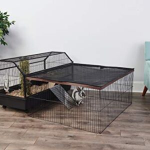 Oxbow Enriched Life Small Animal Playpen - Mesh Cover for Rabbits, Guinea Pigs & Other Small Pets (Extra Large)