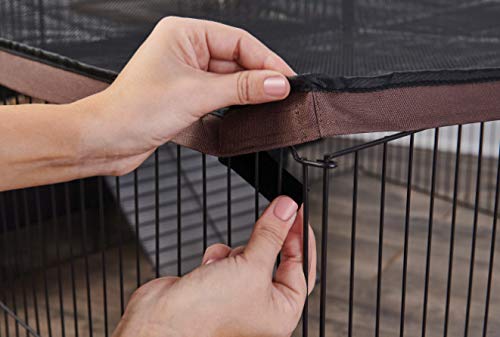 Oxbow Enriched Life Small Animal Playpen - Mesh Cover for Rabbits, Guinea Pigs & Other Small Pets (Extra Large)