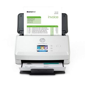 hp scanjet pro n4000 snw1 sheet-feed scanner (6fw08a)