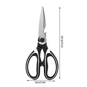 Multifunctional Scissors, Rust-Proof Sturdy Stainless Steel with Smooth Surface for Home Kitchen Household