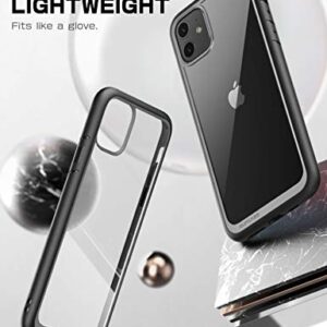 SUPCASE Unicorn Beetle Style Series Case Designed for iPhone 11 6.1 Inch (2019 Release), Premium Hybrid Protective Clear Case (Black)