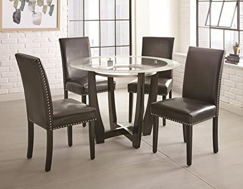 Steve Silver Verano Espresso 5-Piece Dining Set