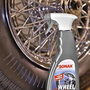 Sonax Wheel Cleaner Plus (230400), Rim Cleaner, Color Changing Wheel Cleaner, Break Dust Cleaner, 750ml / 25oz