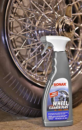 Sonax Wheel Cleaner Plus (230400), Rim Cleaner, Color Changing Wheel Cleaner, Break Dust Cleaner, 750ml / 25oz