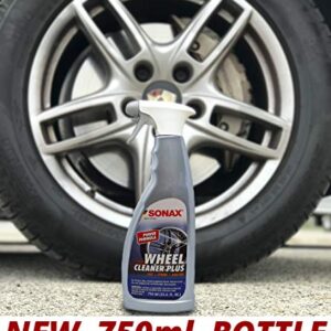 Sonax Wheel Cleaner Plus (230400), Rim Cleaner, Color Changing Wheel Cleaner, Break Dust Cleaner, 750ml / 25oz