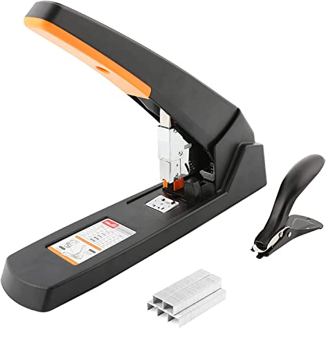 OFFICE1ST Heavy Duty Stapler, 210 Sheet High Capacity Industrial Office Stapler with 500 Staples and Staple Remover, Commercial Desk Stapler for 15 to 210 Sheets