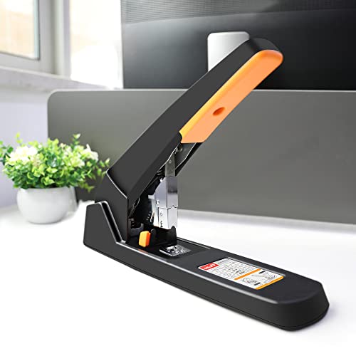 OFFICE1ST Heavy Duty Stapler, 210 Sheet High Capacity Industrial Office Stapler with 500 Staples and Staple Remover, Commercial Desk Stapler for 15 to 210 Sheets