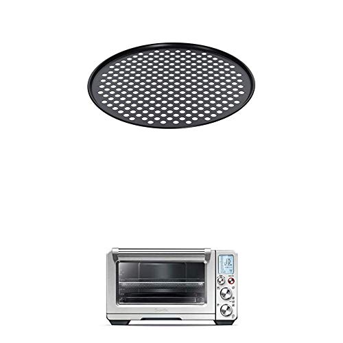 Breville BOV800PC13 13-Inch Pizza Crisper for use with the BOV800XL Smart Oven with Breville BOV900BSS Convection and Air Fry Smart Oven Air, Brushed Stainless Steel