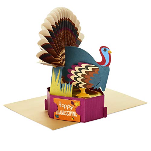 Hallmark Paper Wonder Thanksgiving Pop Up Card (Turkey)