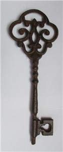 UD Decorative Iron Skeleton Key Wall Decor