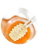 2 Pack BPA Free Honey and Syrup Dipper Stick Server Honey Spoon