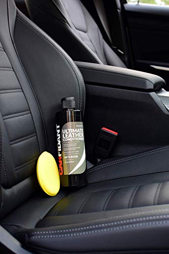 Carfidant Ultimate Leather Conditioner & Restorer - Full Leather Restoration & Conditioning Kit with Applicator Pad for Leather Automotive Interiors, Car Dashboards, Sofas & Purses!- 18oz Kit…