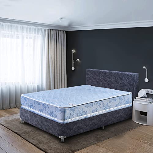 9-Inch Medium Firm Tight top Innerspring Fully Assembled Double Sided Mattress and Box Spring/Foundation, Good for The Back