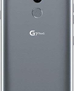 LG G7 ThinQ GSM Unlocked LGG710 w/ 64GB Memory Cell Phone 4G LTE - US Version - Platinum Gray (Renewed)