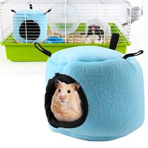 Hamster Bed, Pet Hammock Hanging Toy Snuggle Hut Lovely Warm Sleeping Hanging Nest for Small Animal Mice Rat Squirrel Chinchilla Gerbil Sugar Glider (Big)