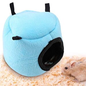 Hamster Bed, Pet Hammock Hanging Toy Snuggle Hut Lovely Warm Sleeping Hanging Nest for Small Animal Mice Rat Squirrel Chinchilla Gerbil Sugar Glider (Big)