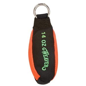 bullet throw weight, 14 oz, black/blaze orange