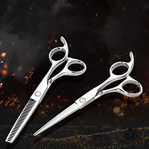 Dog Grooming Scissors,Pet Grooming Scissors,Thinning,Straight,Curved Down Shears great for Groomers and Home Grooming