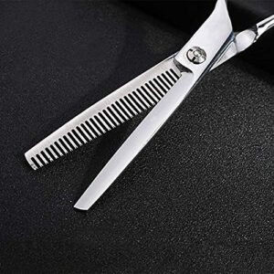 Dog Grooming Scissors,Pet Grooming Scissors,Thinning,Straight,Curved Down Shears great for Groomers and Home Grooming