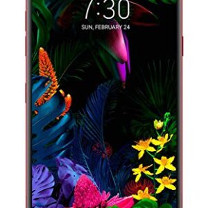 LG G8 ThinQ LMG820TM (128GB, 6GB RAM) 6.1" 4G LTE AT&T, T-Mobile Unlocked - GSM ONLY (Carmine Red) (Renewed)