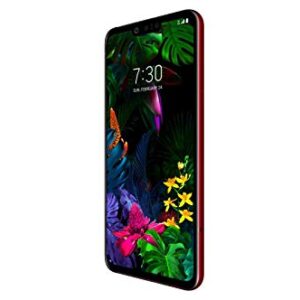 LG G8 ThinQ LMG820TM (128GB, 6GB RAM) 6.1" 4G LTE AT&T, T-Mobile Unlocked - GSM ONLY (Carmine Red) (Renewed)