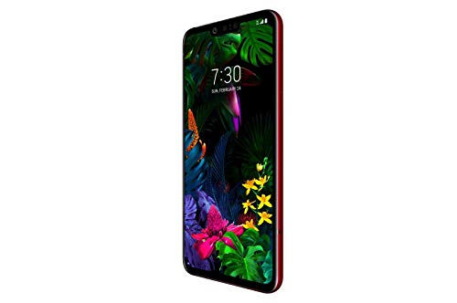 LG G8 ThinQ LMG820TM (128GB, 6GB RAM) 6.1" 4G LTE AT&T, T-Mobile Unlocked - GSM ONLY (Carmine Red) (Renewed)