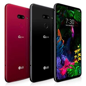 LG G8 ThinQ LMG820TM (128GB, 6GB RAM) 6.1" 4G LTE AT&T, T-Mobile Unlocked - GSM ONLY (Carmine Red) (Renewed)